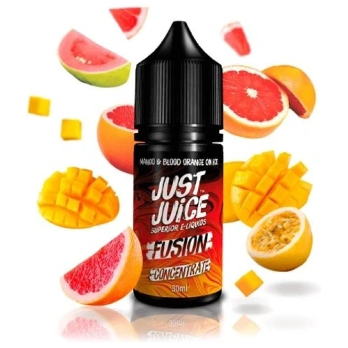 Just Juice Fusion Mango Blood Orange On Ice 30ml - Nube Densa Vapes ...