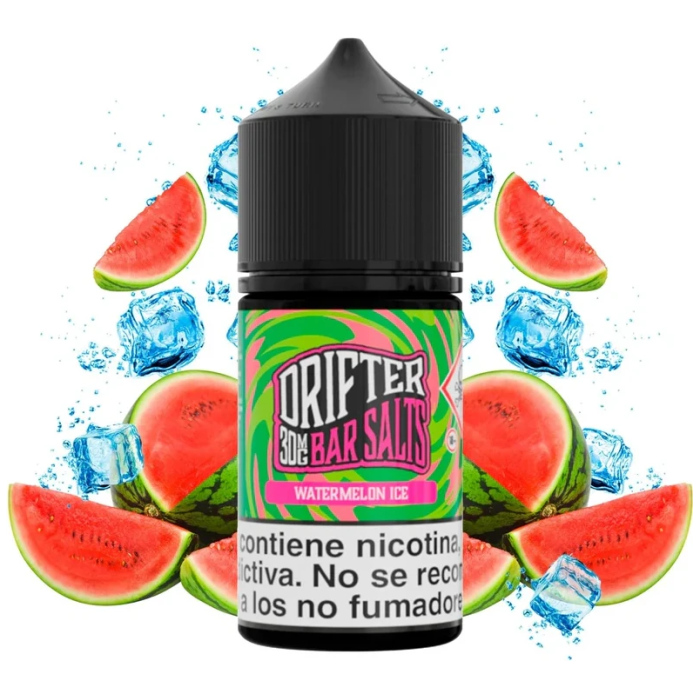 Watermelon Ice - Drifter Bar Salts - 30ml - Nube Densa Vapes Quito, Ecuador