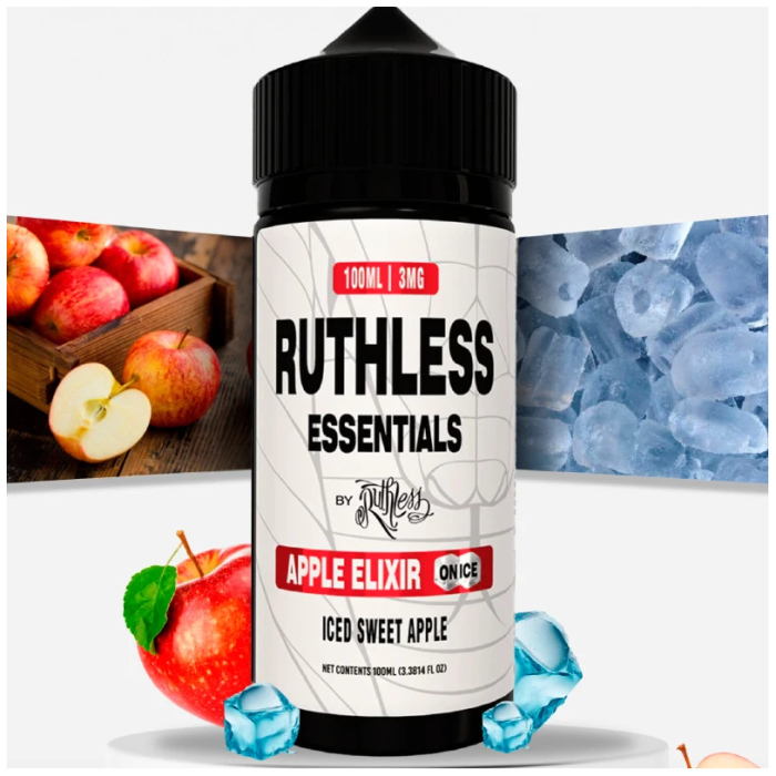 Apple Elixir - Ruthless Essentials - Nube Densa Vapes Quito, Ecuador