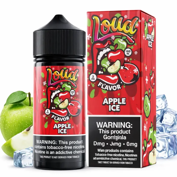Apple Ice - Loud 100ml - Nube Densa Vapes Quito, Ecuador
